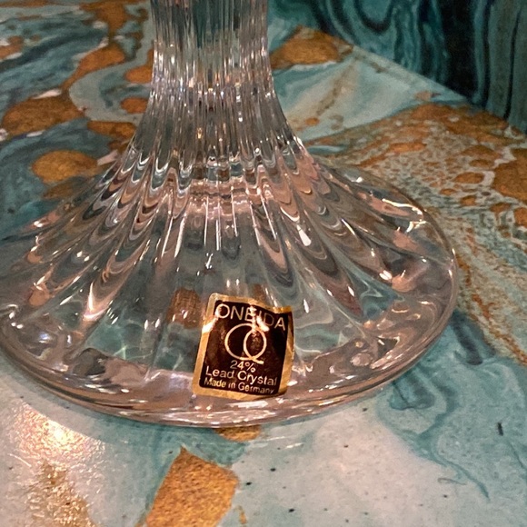 Oneida | Dining | Vintage Oneida Crystal Candlestick Holders | Poshmark